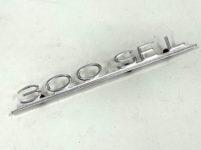 Mercedes W109 Sedan 300SEL Trunk Emblem | Product | MercedesSource.com