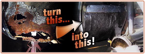 Miracle Rust Repair for Your Old Mercedes | Rust / Corrosion Problem ...