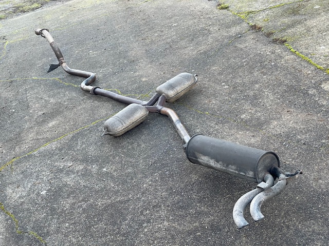 1981 to 1984 W126 300SD Complete Exhaust System - USED | Product ...