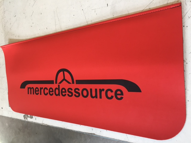 Custom Red Fender Cover | Product | MercedesSource.com