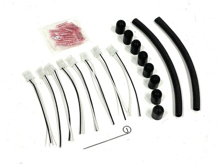 1970 to 1975 D-Jetronic Fuel Injector Rewiring Kit w/ Silicone Boots ...
