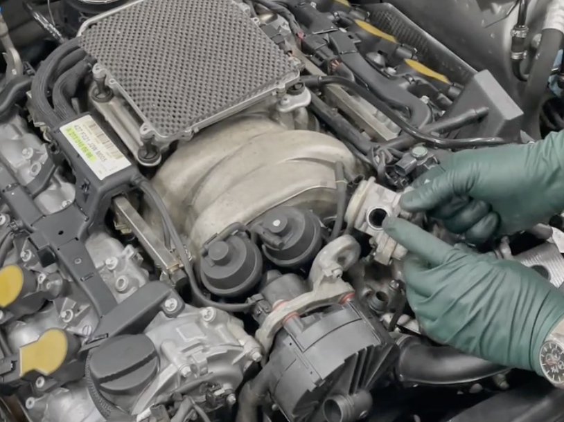 M272 M27s Secondary Air Control Valve Testing and Replacement - On ...