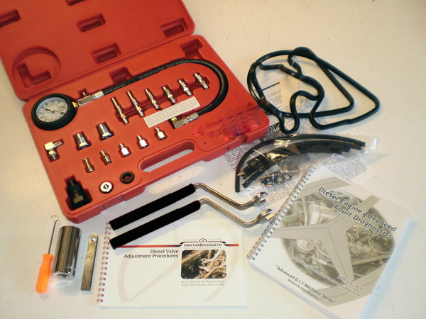 5 Cylinder 617 300D 300TD 300SD Physical Exam Kit | MercedesSource Kits ...