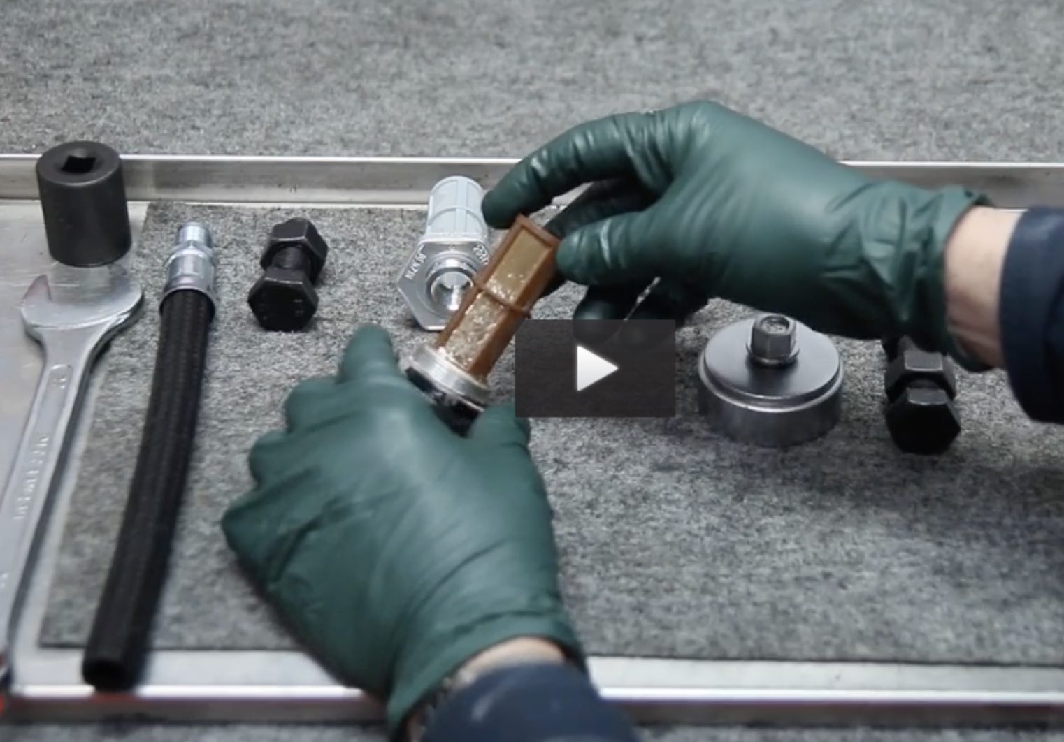 R107 Fuel Tank Filter Screen Removal and Installation - On Demand Video ...