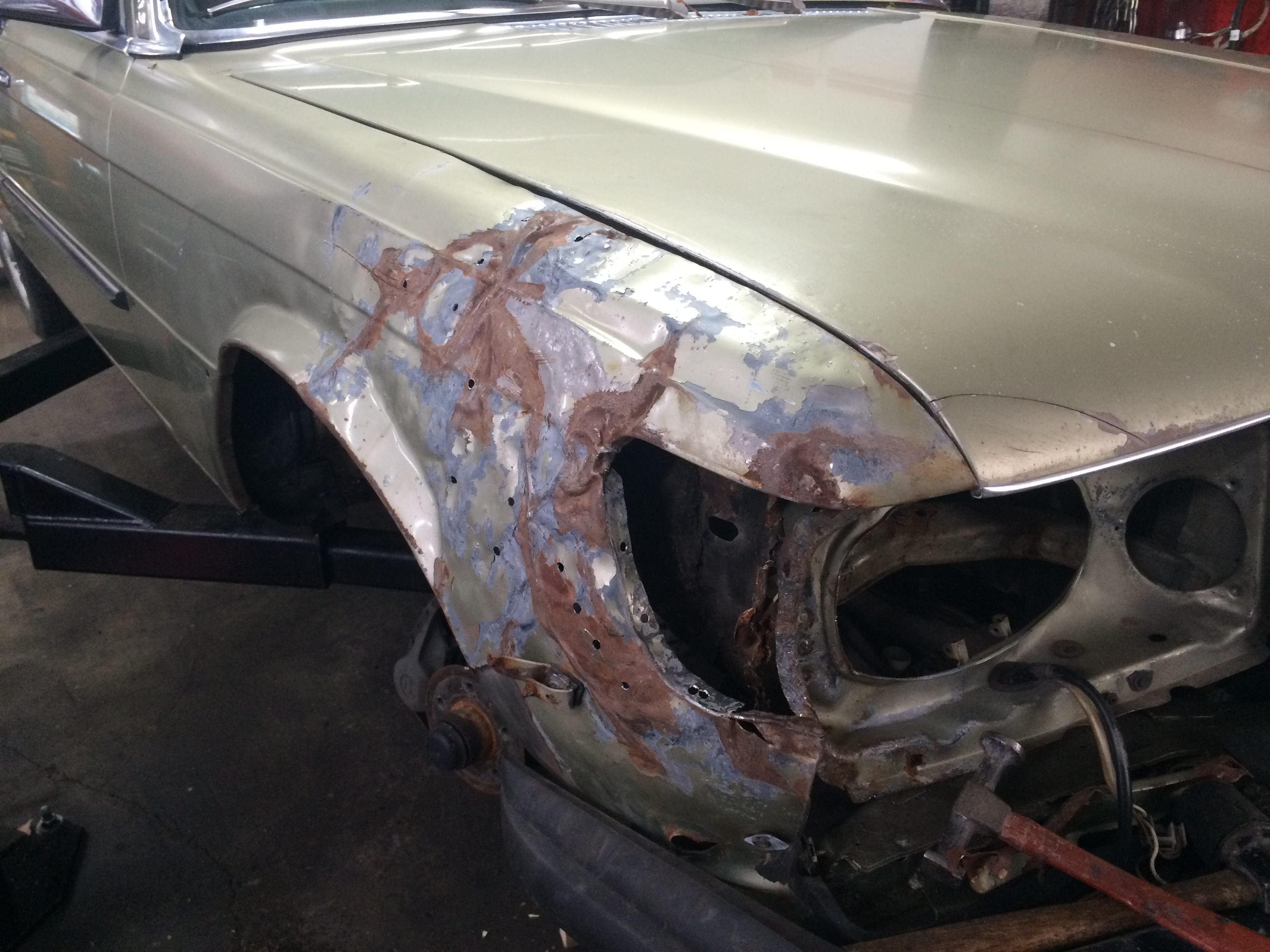 How to Straighten Major Body Damage Enough to Get it on the Road | Body ...