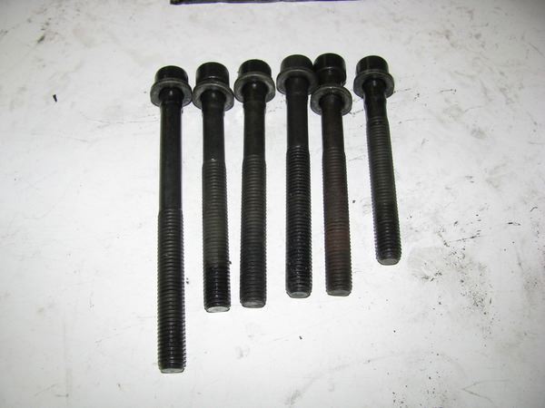 OM 617 Turbo Diesel Cylinder Head Bolts x 6 | Slick D.I.Y. Hardware ...