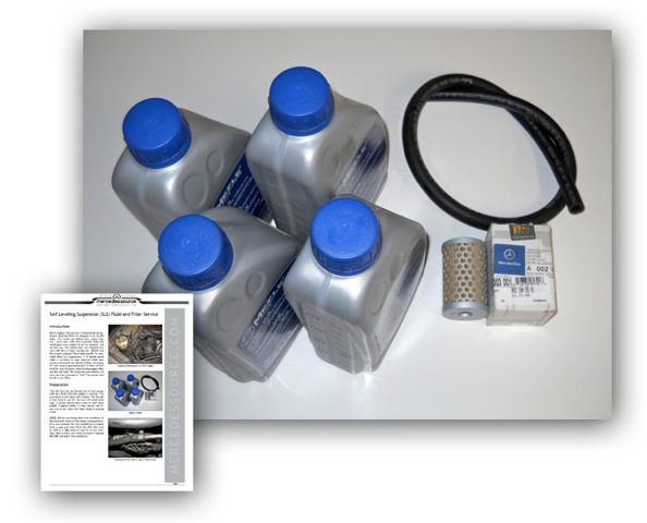 SLS (Self Leveling Suspension) Fluid Service Kit with Instructions ...