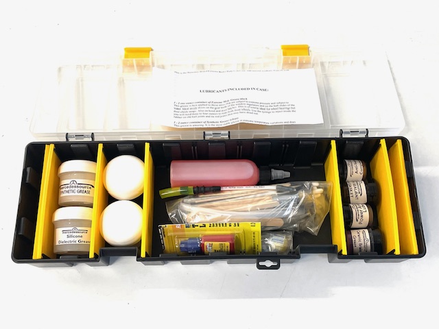 Complete Lubrication Kit w/ Applicators in Carrying Case ...