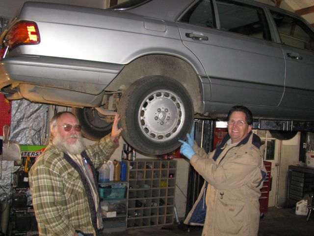 Restoring a W126 Chassis Diesel | Suspension Problem | MercedesSource.com