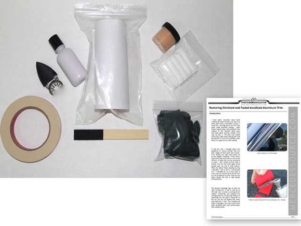 Anodized Aluminum Window Trim Polish Restoration Kit | MercedesSource ...