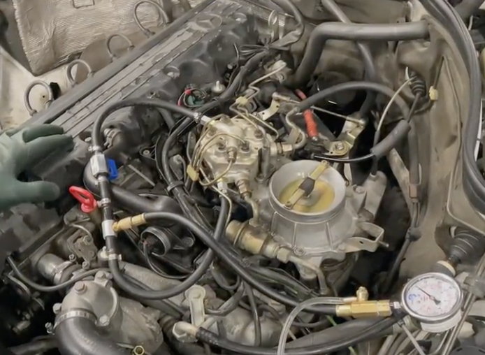 Fuel Pressure Testing Tips on a 300E KE-Jetronic Engine - On-Demand ...
