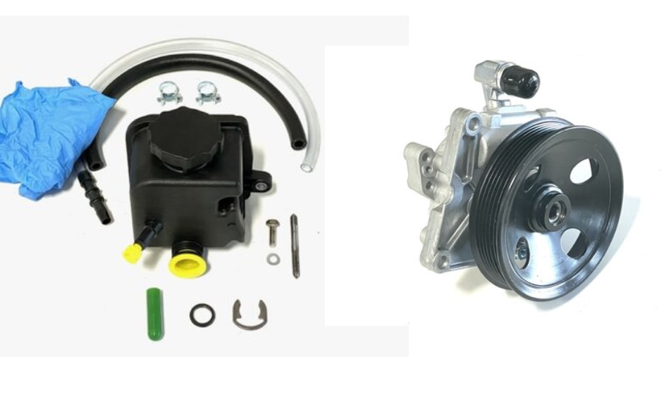 2003 to 2006 SL500 ABC to Coil-Over Conversion Power Steering Pump ...