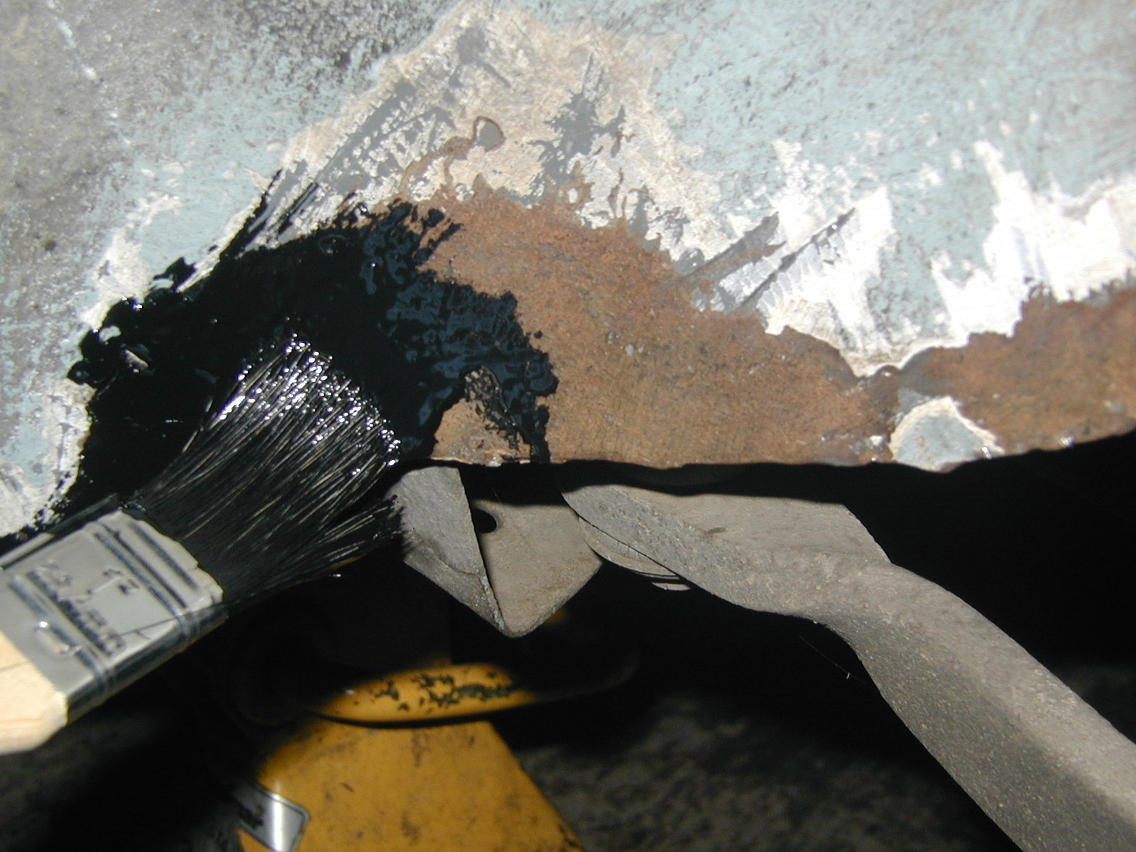 Welding in New Sheet Metal When Repairing Rust Out | Rust / Corrosion ...