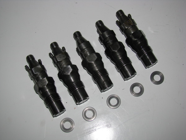 1978 to 1985 617 Turbo Diesel Bosch Rebuilt Fuel Injector Set of Five ...