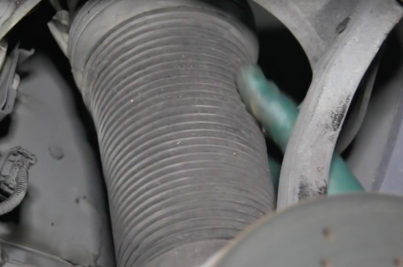 How to Do a Front Air Spring Inspection | Suspension Problem ...
