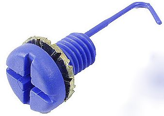 Late 123 and 126 Chassis Blue Plastic Radiator Drain Plug | Product ...