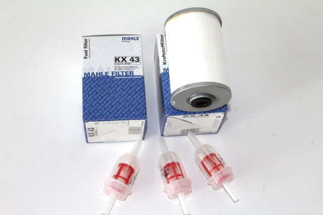 4 and 5 Cylinder Diesel Fuel Filter Kit 1966 to 1976 (Code 1 ...