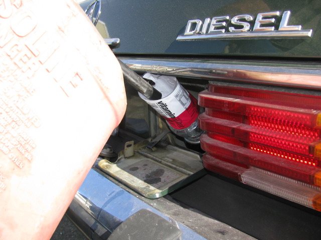 Fueling Your Old Diesel from a Fuel Container | Fuel Delivery Problem ...