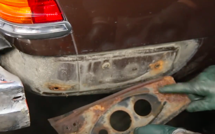 How to Fix Hidden Rust Under the Bumpers and Battery | Body and ...