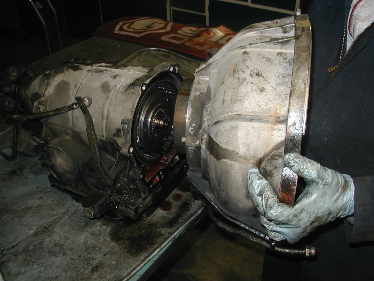 Early 220D 240D 300D 300CD 300TD Non Turbo Automatic Transmission Front ...