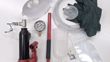 CIS Gas Fuel Injector Spray Pattern Tester and Nozzle Cleaner ...